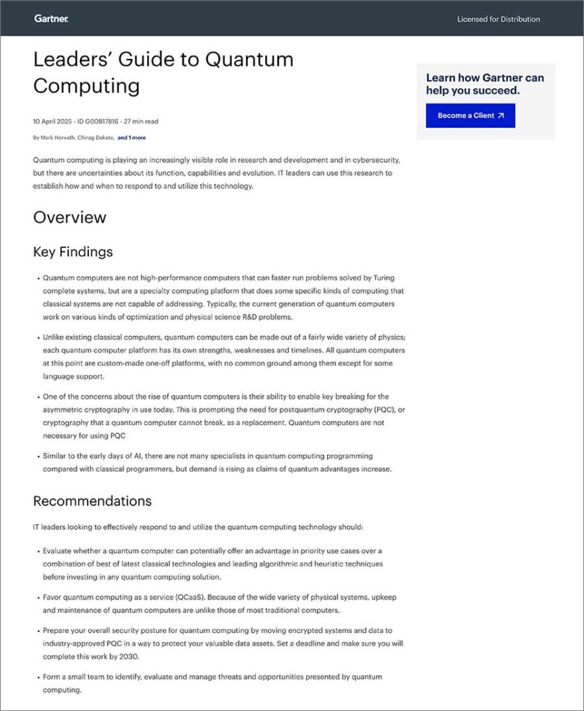 Get The Report ‘leaders Guide To Navigating Quantum Computing
