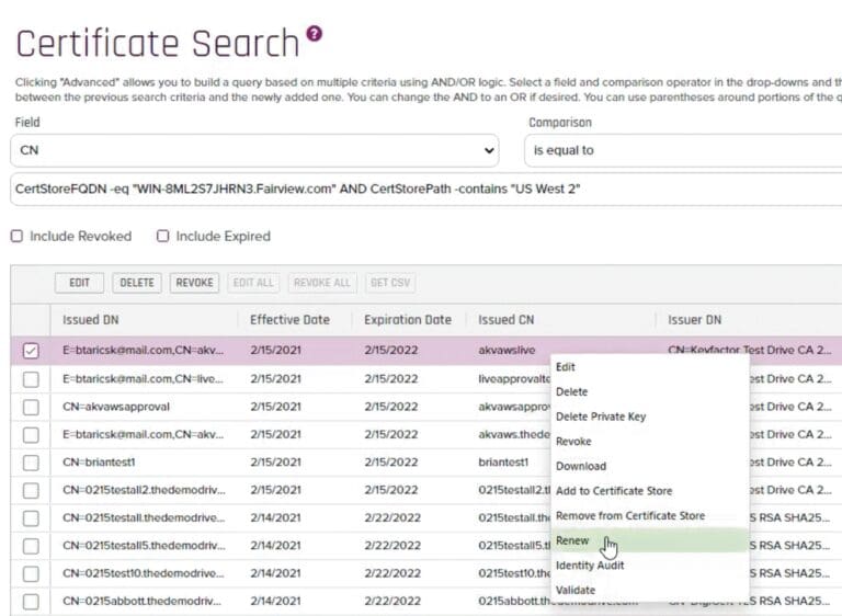 AWS and Azure Key Vault Certificate Automation with Keyfactor