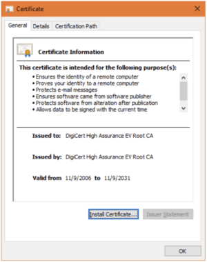 The Difference in Root Certificates vs Intermediate Certificates ...