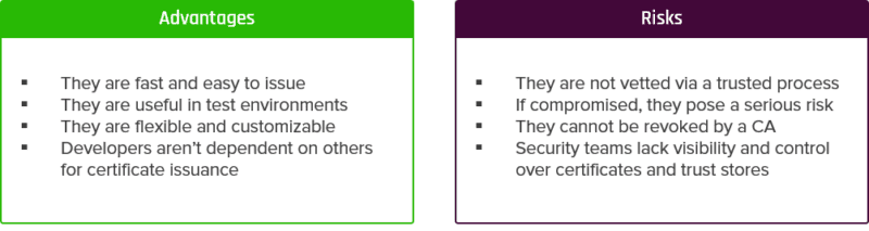 What is a Self-Signed Certificate? Advantages, Risks & Alternatives