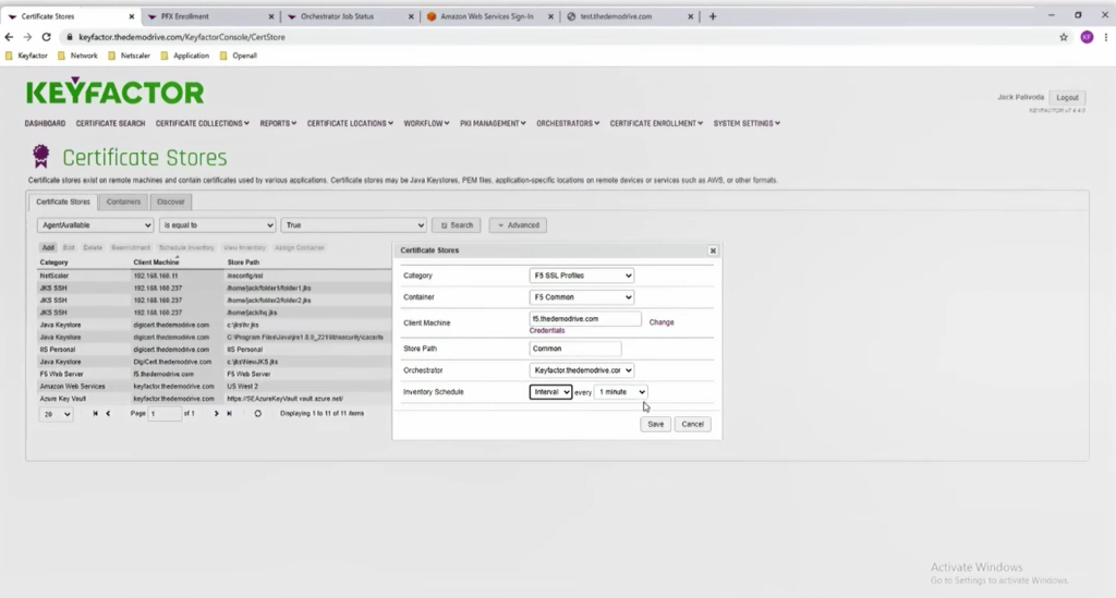 Certificate Automation for F5 BIG-IP – Keyfactor
