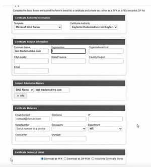 Certificate Automation for F5 BIG-IP – Keyfactor