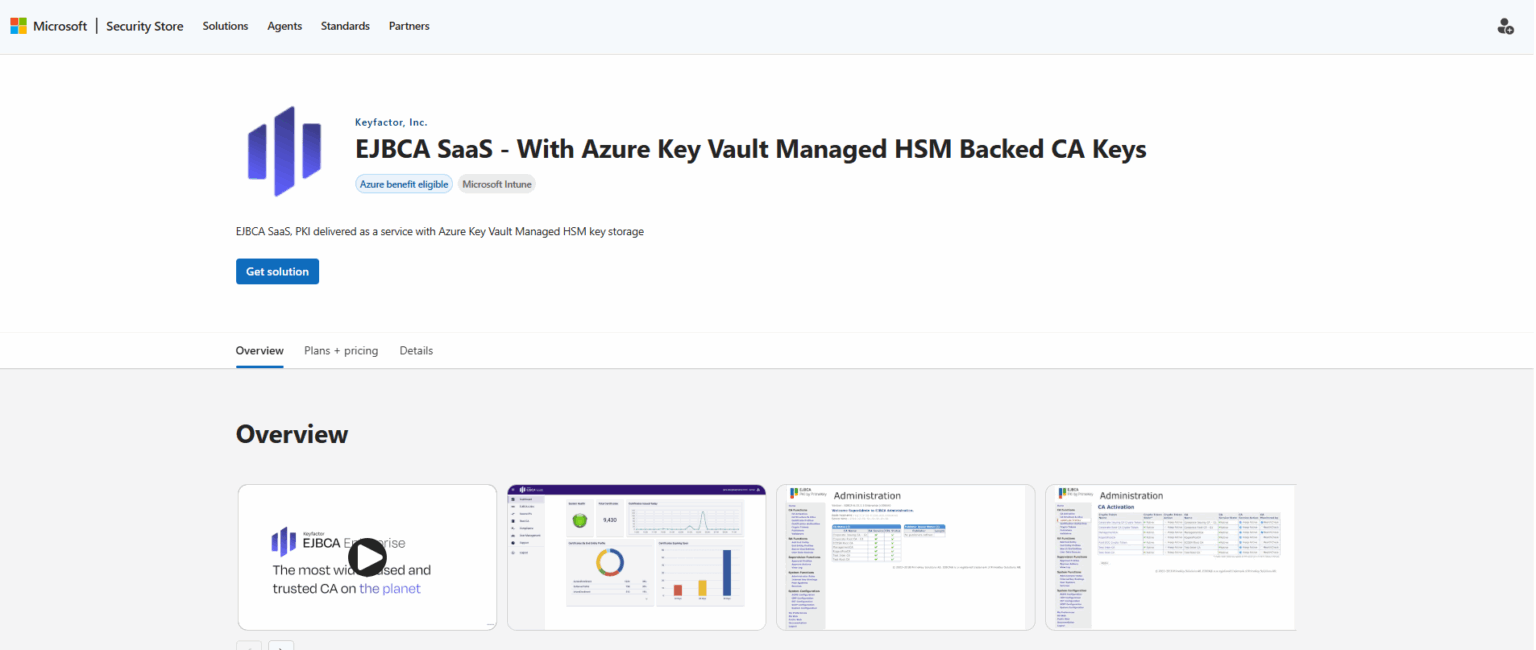 Keyfactor Bolsters Partnership with Microsoft by Being First PKI Solution on Security Store ...