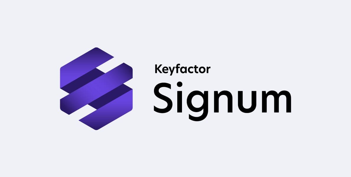 Keyfactor Signum | Secure Code Signing as a Service