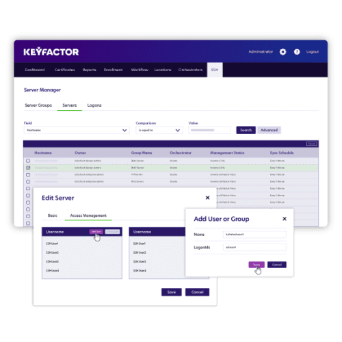 SSH Key Manager | Keyfactor Command