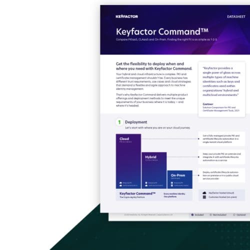 Keyfactor Command Platform Deployment Keyfactor