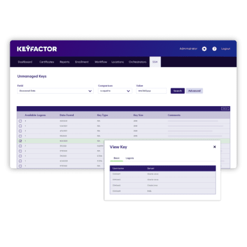 SSH Key Manager | Keyfactor Command